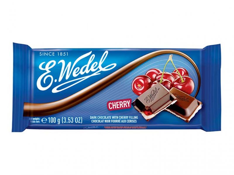 Chocolate relleno con cherry, 100 grs. – TOLVEN